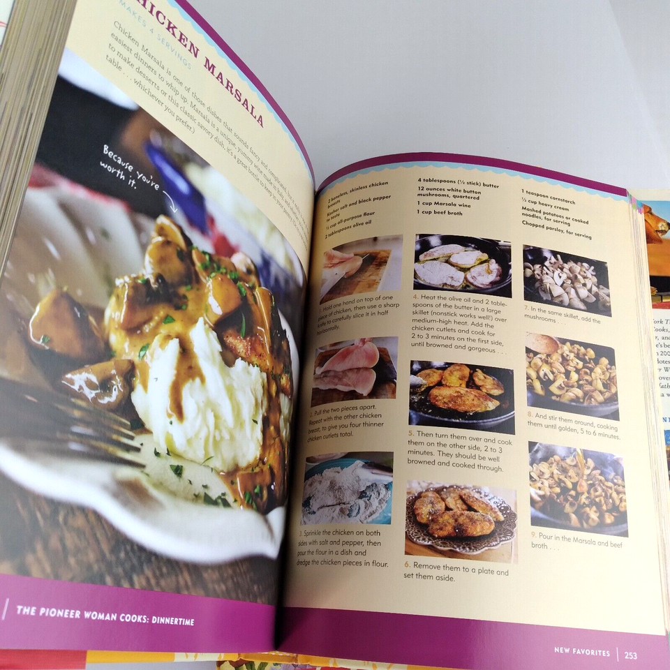 Lot Of 4 Pioneer Woman Hardcover Cookbooks By Ree Drummond 1 Signed | eBay