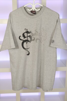 Vtg Shady Ltd T-Shirt Grey Large Eminem Clothing Slim Shady HipHop Wear ...