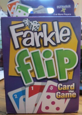 FARKLE FLIP CARD GAME - BRAND NEW | eBay