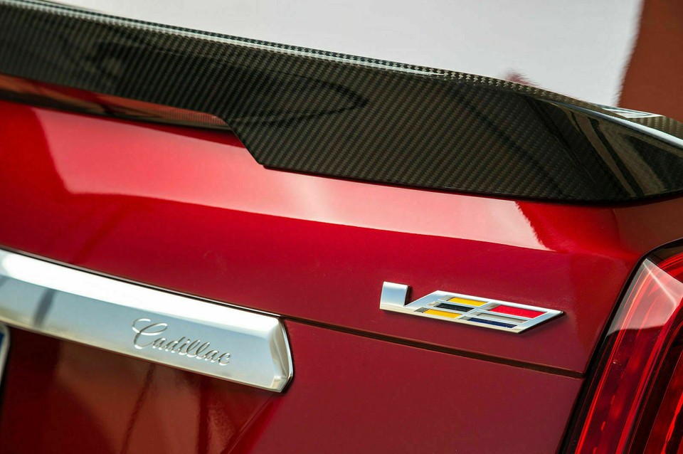 NEW Cadillac CTS SRX STS V Emblem 3D Metal Rear Trunk Fender Badge ...