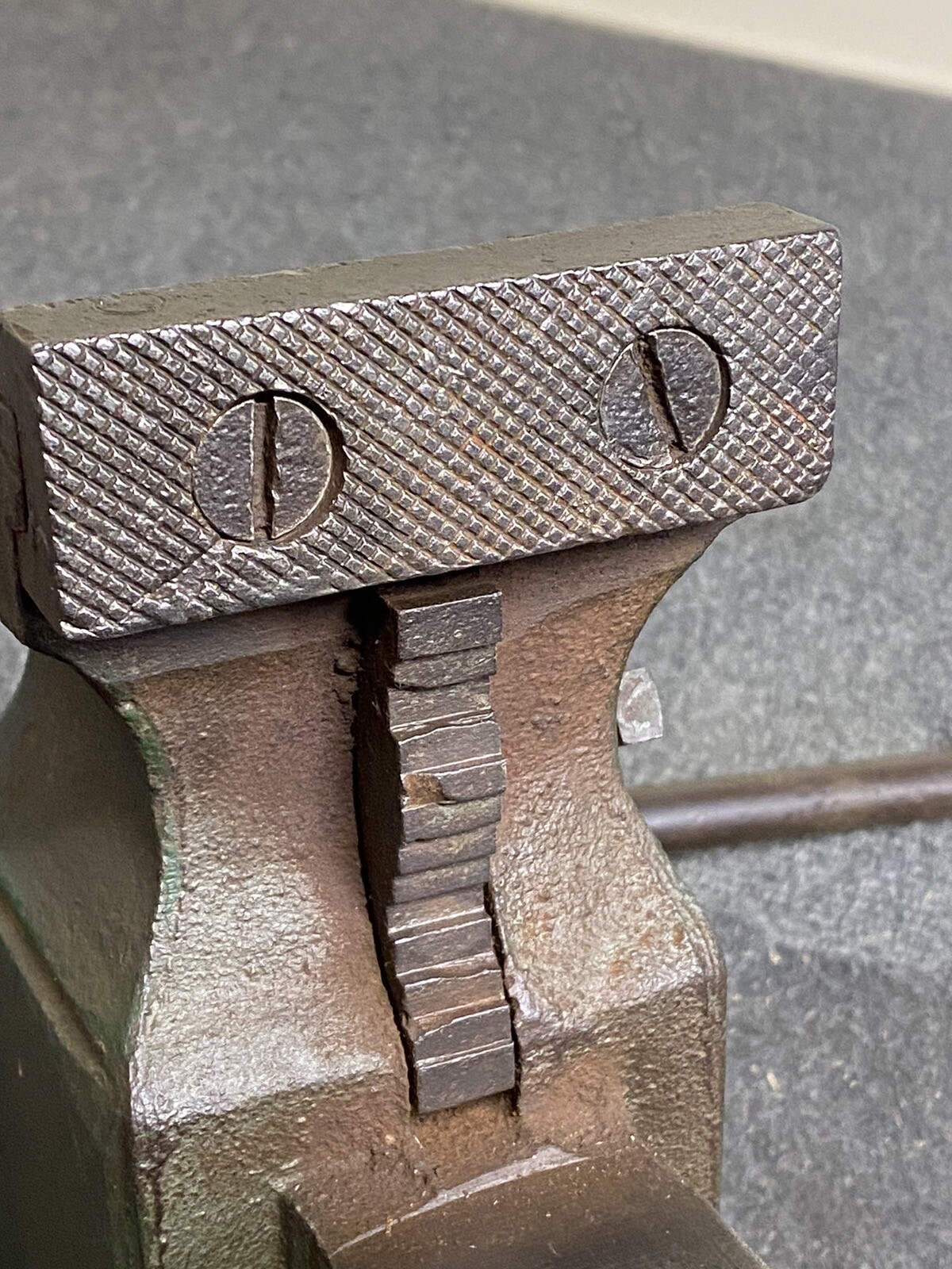 Vintage American Scale 3-1/2” Combination Swivel Base Vise All Original ...