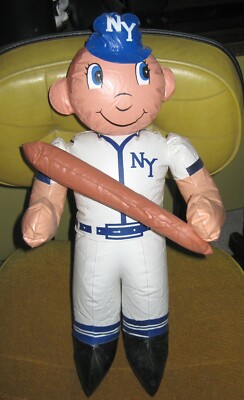 RARE NEW YORK YANKEES Inflatable player bat 1970s memorabilia NY Yankee ...