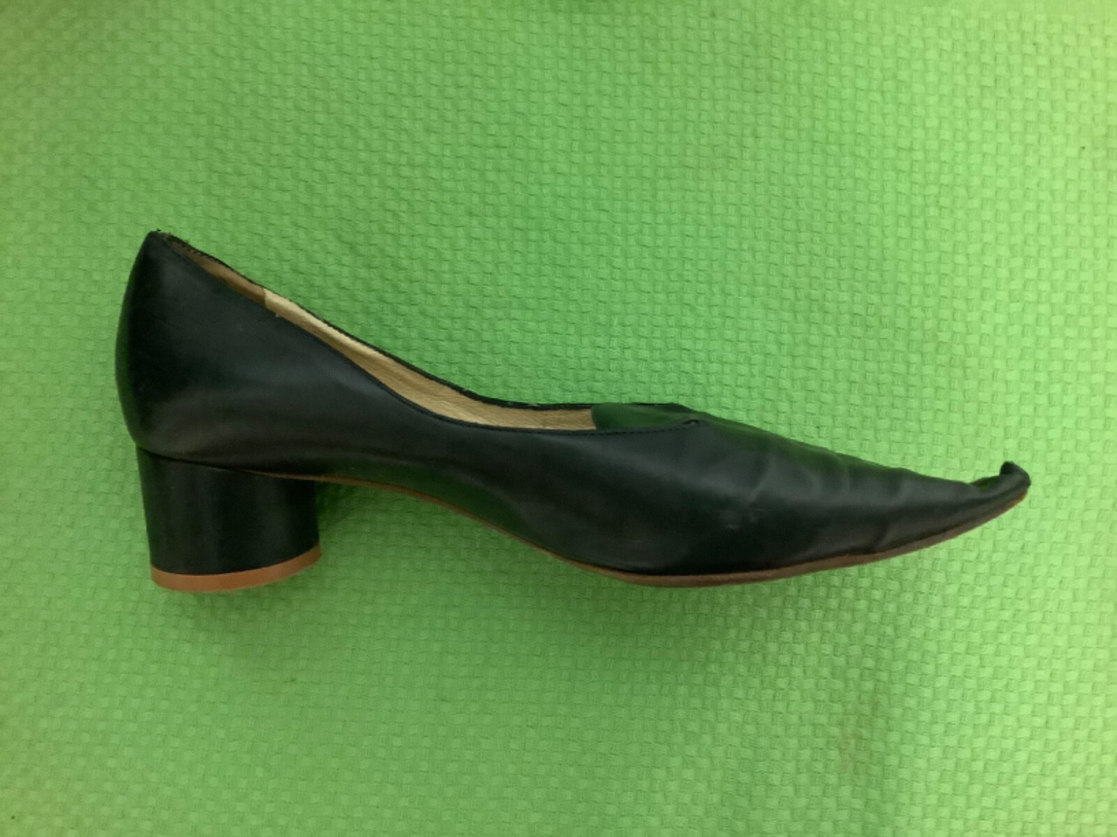 Angelo Figus Leather Wrapped Around Rose Pointed Toe … - Gem