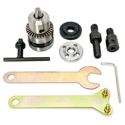 Electric Drill Chuck Angle Grinder Wheel Mandrel Adapter Saw Table4969 ...