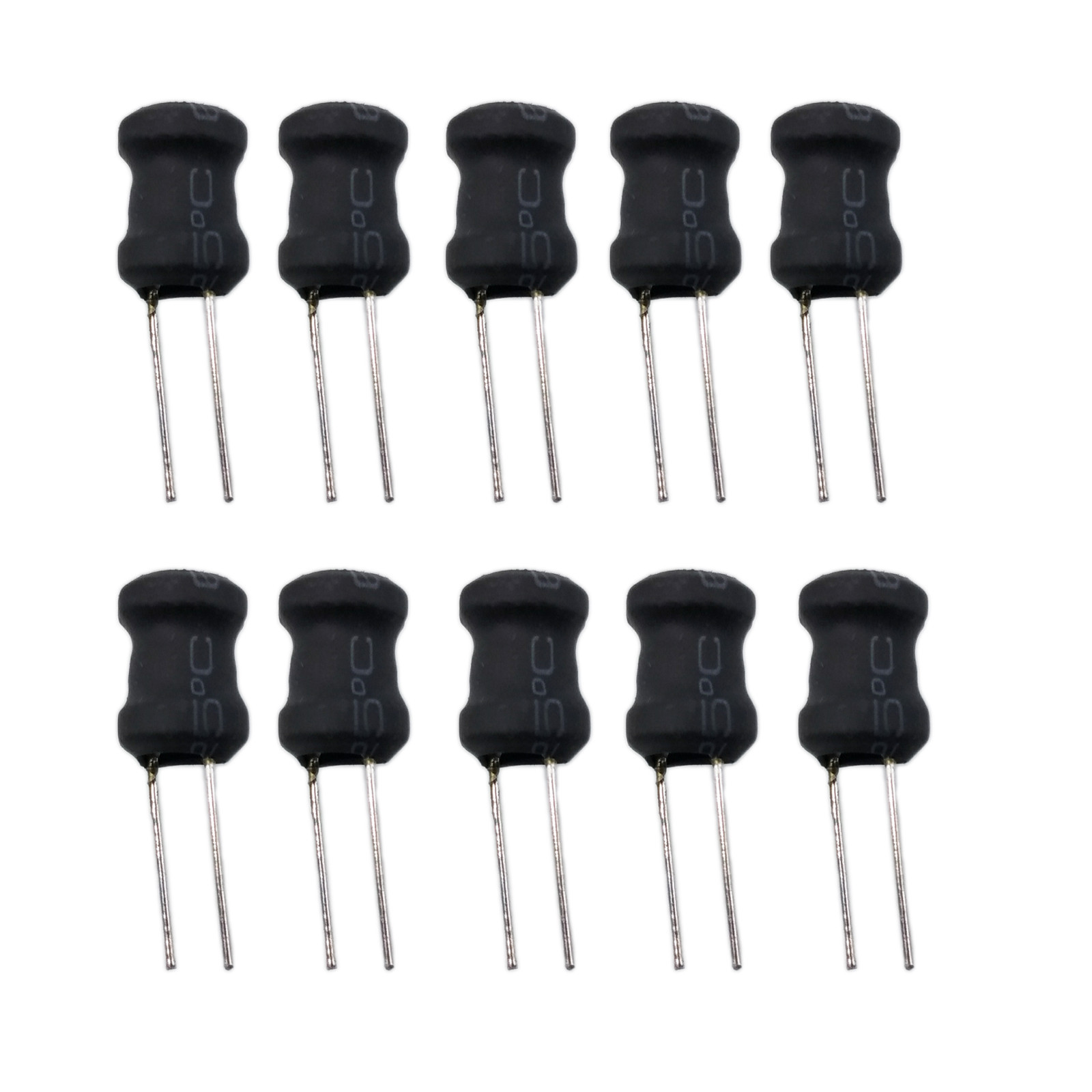 US Stock 10pcs 100mH 104 Inductor Choke Radial Lead Power Inductor 8mm ...