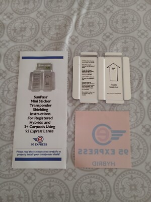 95 Express hybrid sticker and shield for transponder | eBay