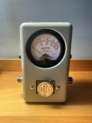 Bird 43 Wattmeter with 2 Elements | eBay