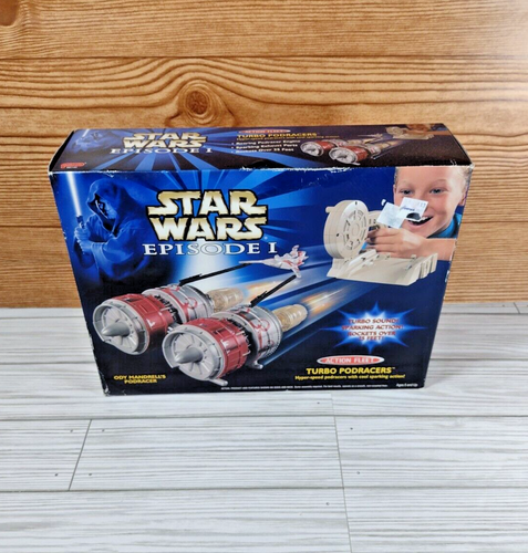 STAR WARS EP1 ACTION FLEET TURBO POD RACER ODY MANDRELL 1998 NOS Galoob ...