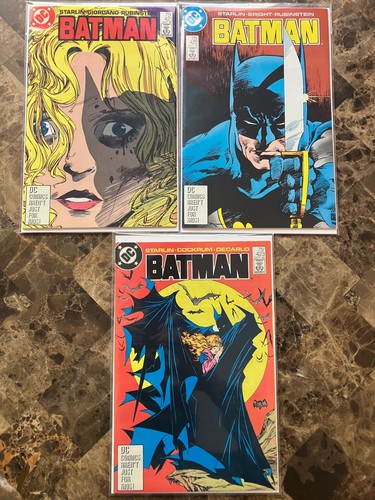 Batman #421, 422, and 423 (DC Comics 1988) (2nd Printing) Todd ...
