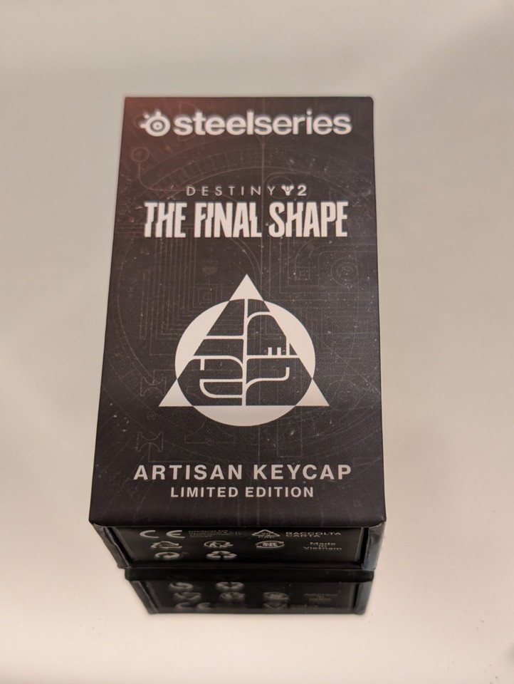 SteelSeries Destiny 2 The Final Shape Artisan Keycap Limited Edition ...