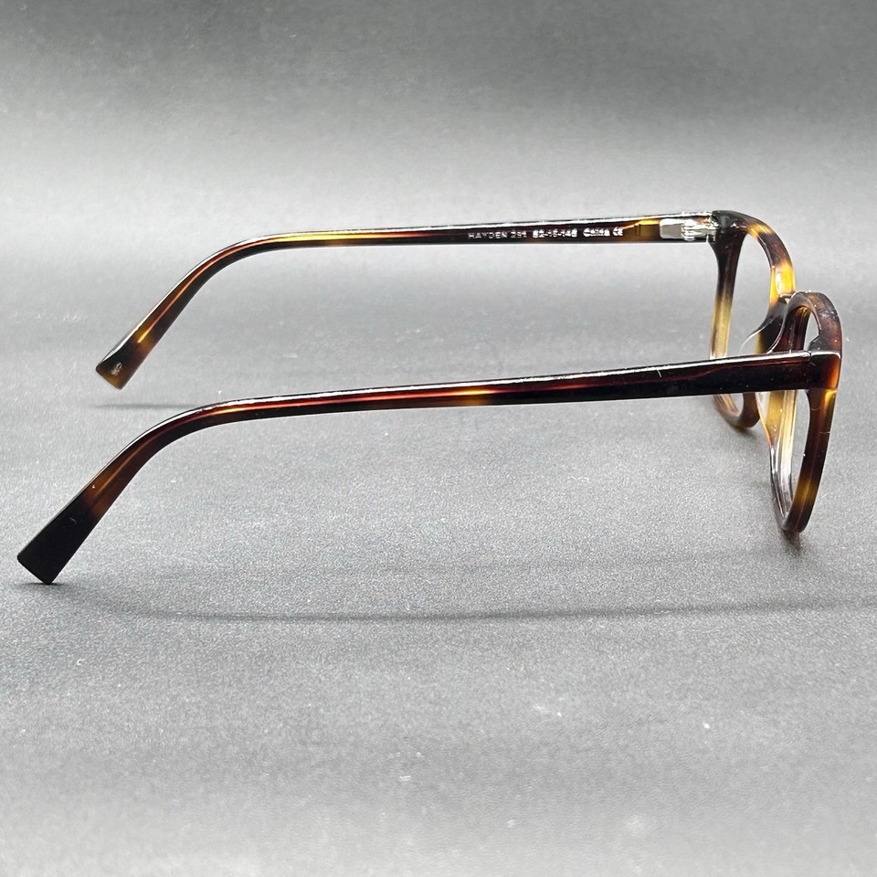 Warby Parker Hayden 291 Eyeglasses Frame Tort 52-16-145 Used | eBay