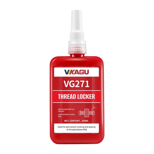 271 Thread Lock,Red High Strength Threadlocker - Anaerobic Adhesive for ...