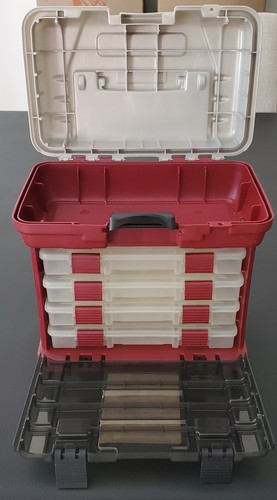 Plano Guide Series StowAway 4By Rack System Tackle Box Holds 4 3700 ...