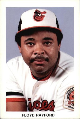 Baltimore,MD Floyd Rayford Baseball Maryland Chrome Vintage Postcard ...