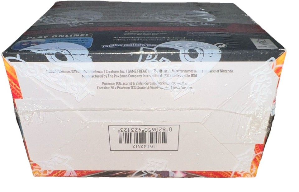 The Pokémon Company Int'l Pokémon TCG Surging Sparks Booster Box 36 ...