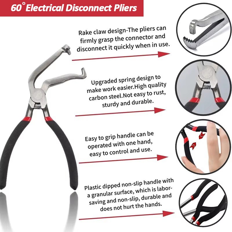 For Lisle 37960 & 37980 Electrical Disconnect Pliers New 2PACK ...