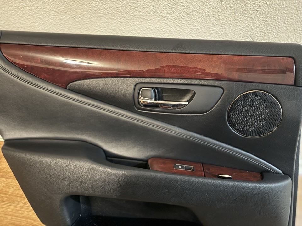 07-09 Lexus LS460L XF40 Rear Left Driver Side Interior Door Panel ...