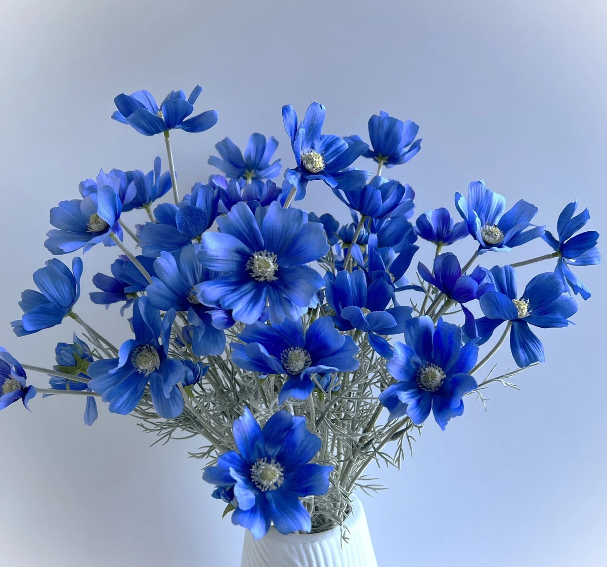 Artificial Blue Flowers