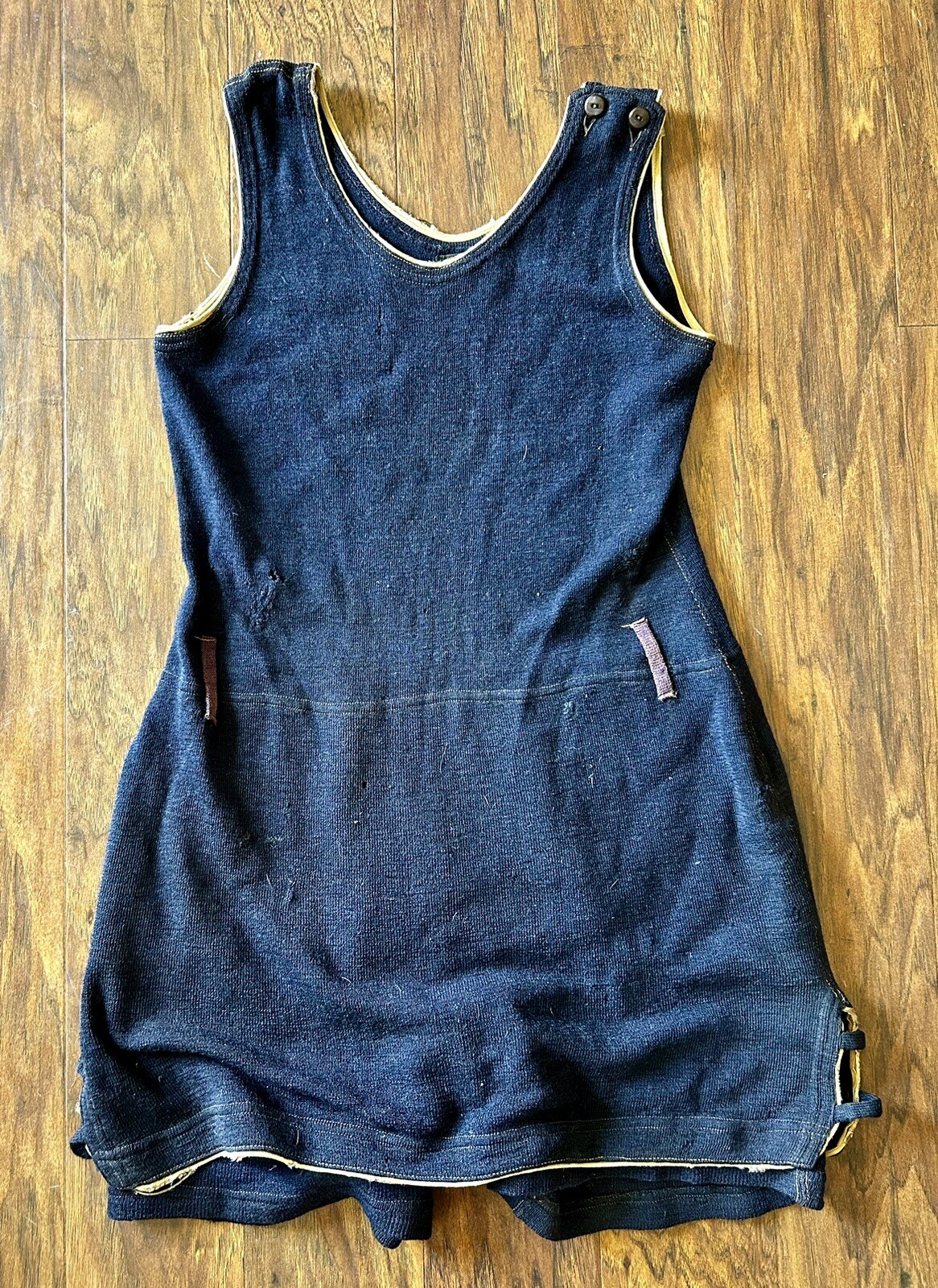 Rare 1920s-1930s Wool Bathing Suit Men Women (Rayland… - Gem