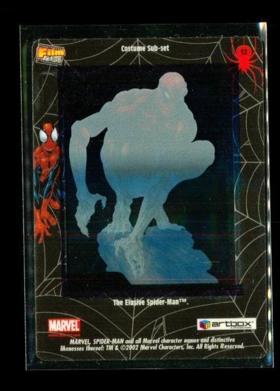 2002 Artbox FilmCardz The Elusive Spider-Man Costume Sub-Set #52 Marvel ...