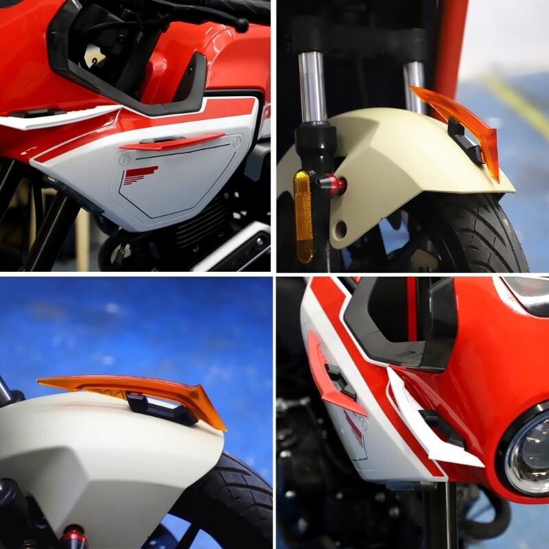Industrial Grade Motorcycle Wing Motorbike Aerodynamic Winglets for ...
