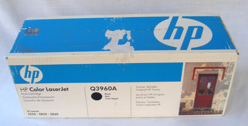 HP Q3960A Black Toner Cartridge OEM Genuine LaserJet | eBay