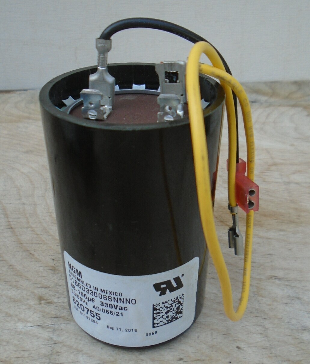 New NGM 88-106 uF/MFD 330 VAC Start Capacitor NGM 61B6D330088NNN0 ...
