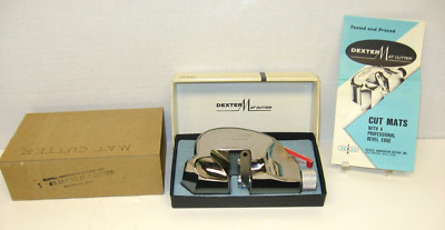 Dexter #3 Mat Cutter with Original Box, Sleeve, Instructions, 5-pack ...
