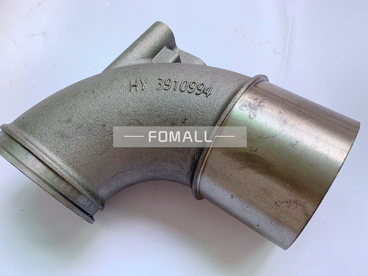 1Pcs New Fit For 6CT8.3/6L8.9 engine exhaust pipe elbow 3910994 | eBay