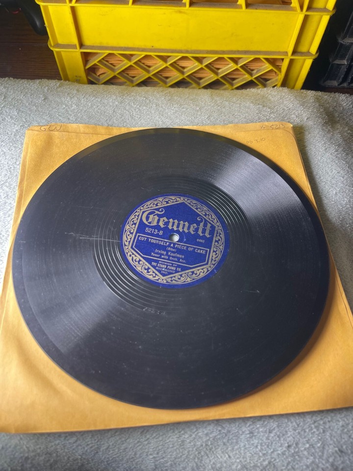 GENNETT Record 78 rpm 5213 WHEN YOU WALKED OUT SOMEONE ELSE WALKED ...