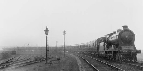 Caledonian Railway Passenger Train No 910 Train Old Photo | eBay