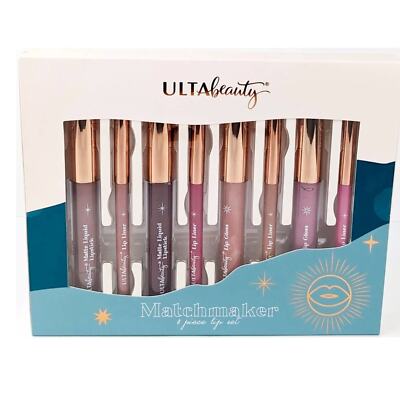 LIPSTICK, LIP GLOSS, & LIP LINER SET 8 PIECE ULTA BEAUTY "MATCHMAKER ...