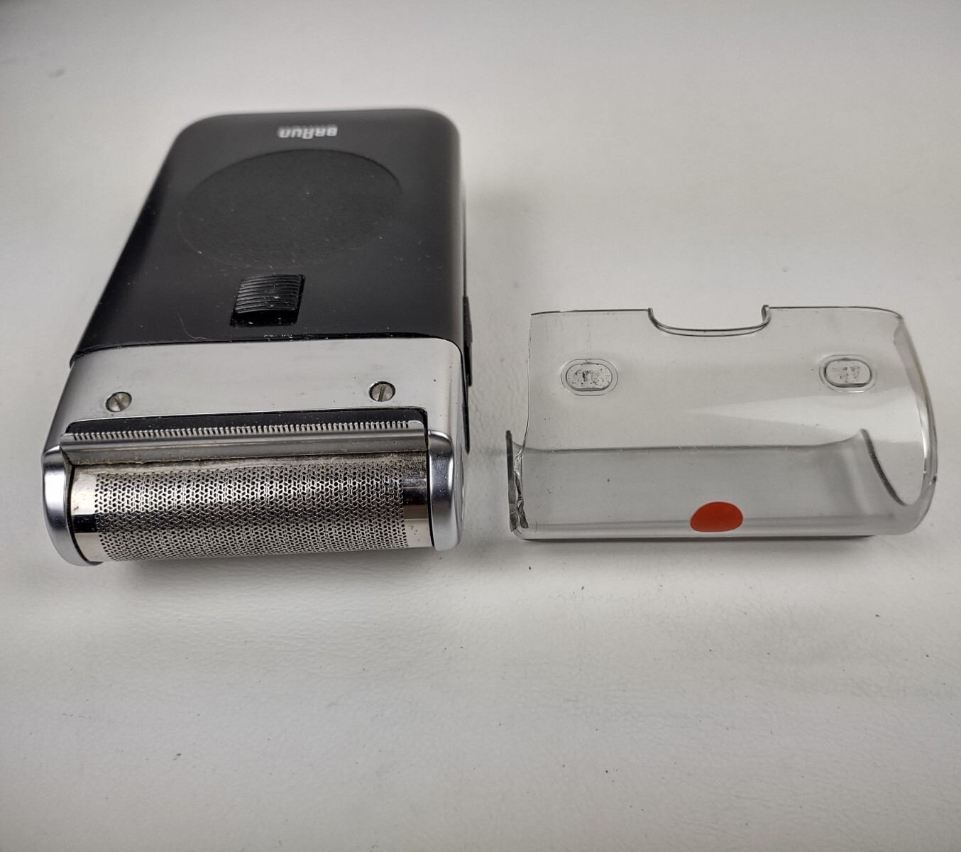 Vintage Braun Sixtant 6006 Electric Shaver Razor Working w/ Case Brush ...