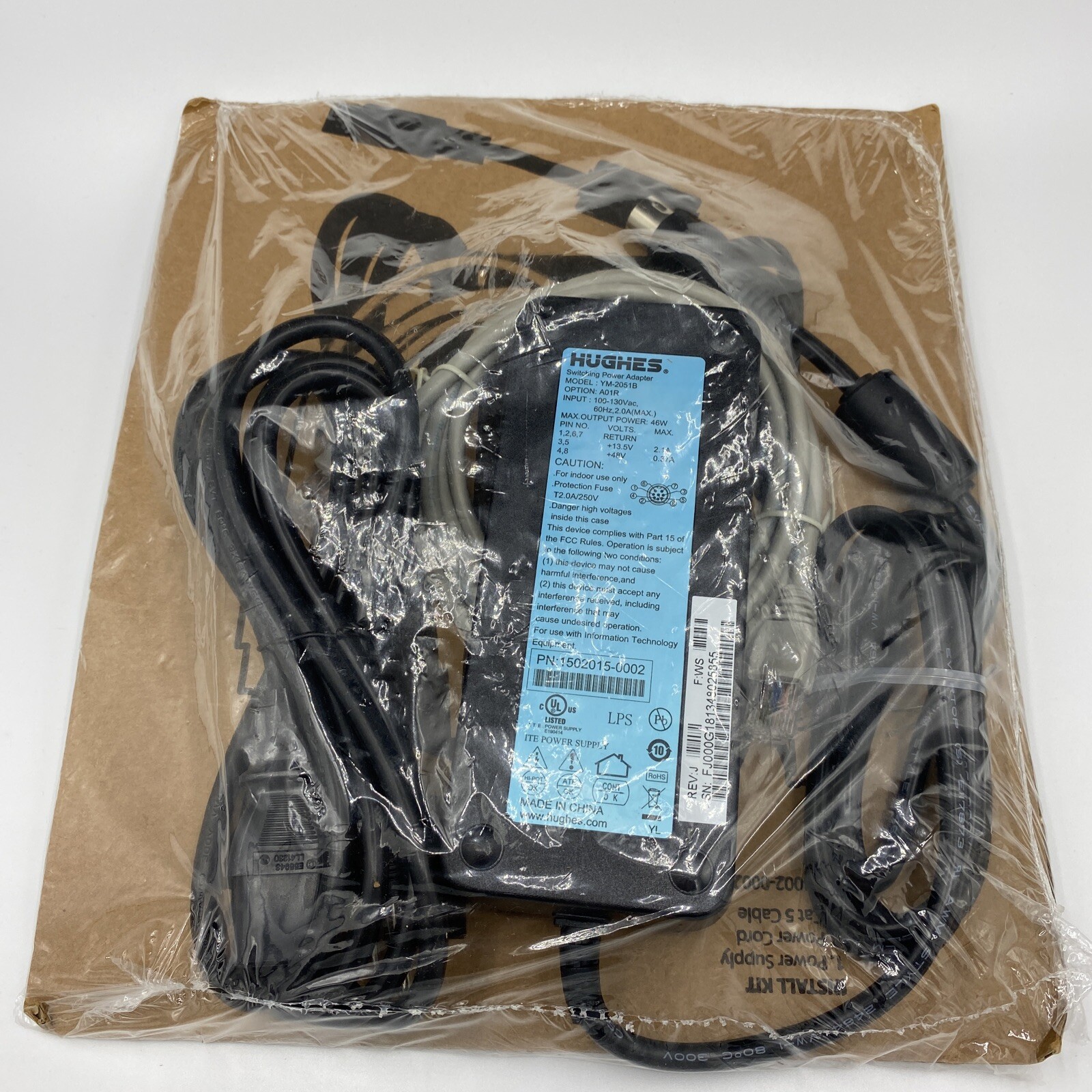 NEW Hughes Switching Power Adapter Model YM-2051B GENUINE - PRIORITY ...