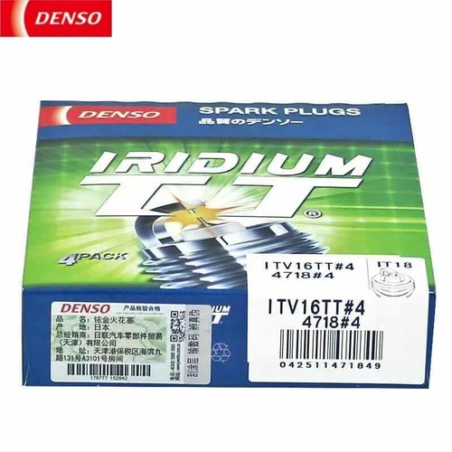 6PCS DENSO ITV16TT 4718 Spark Plug For Pentium Buick Ford Hummer ...