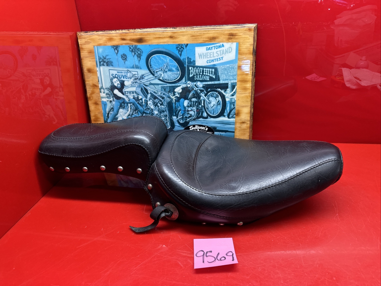 Harley Mustang Ironhead Two Up Seat Xl 1958-78 75325 Sportster Used ...