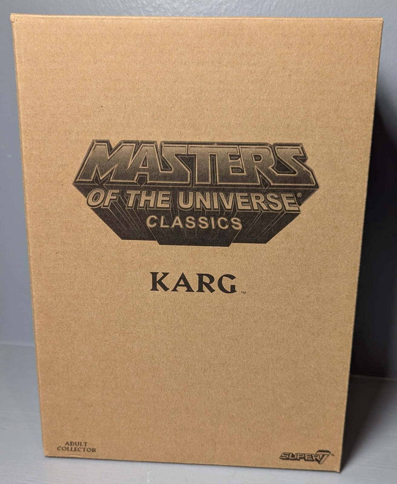 Karg figure 2018 Mattel Super 7 MOTU MOTUC Masters of the Universe ...