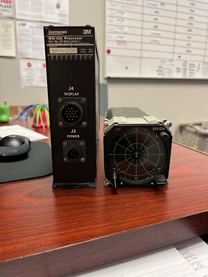 Stormscope Weather Mapping System WX-10A Processor and Display Used. | eBay