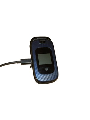 ZTE Z222 - Dark Blue and Black ( AT&T ) Cellular Flip Phone Bundle | eBay