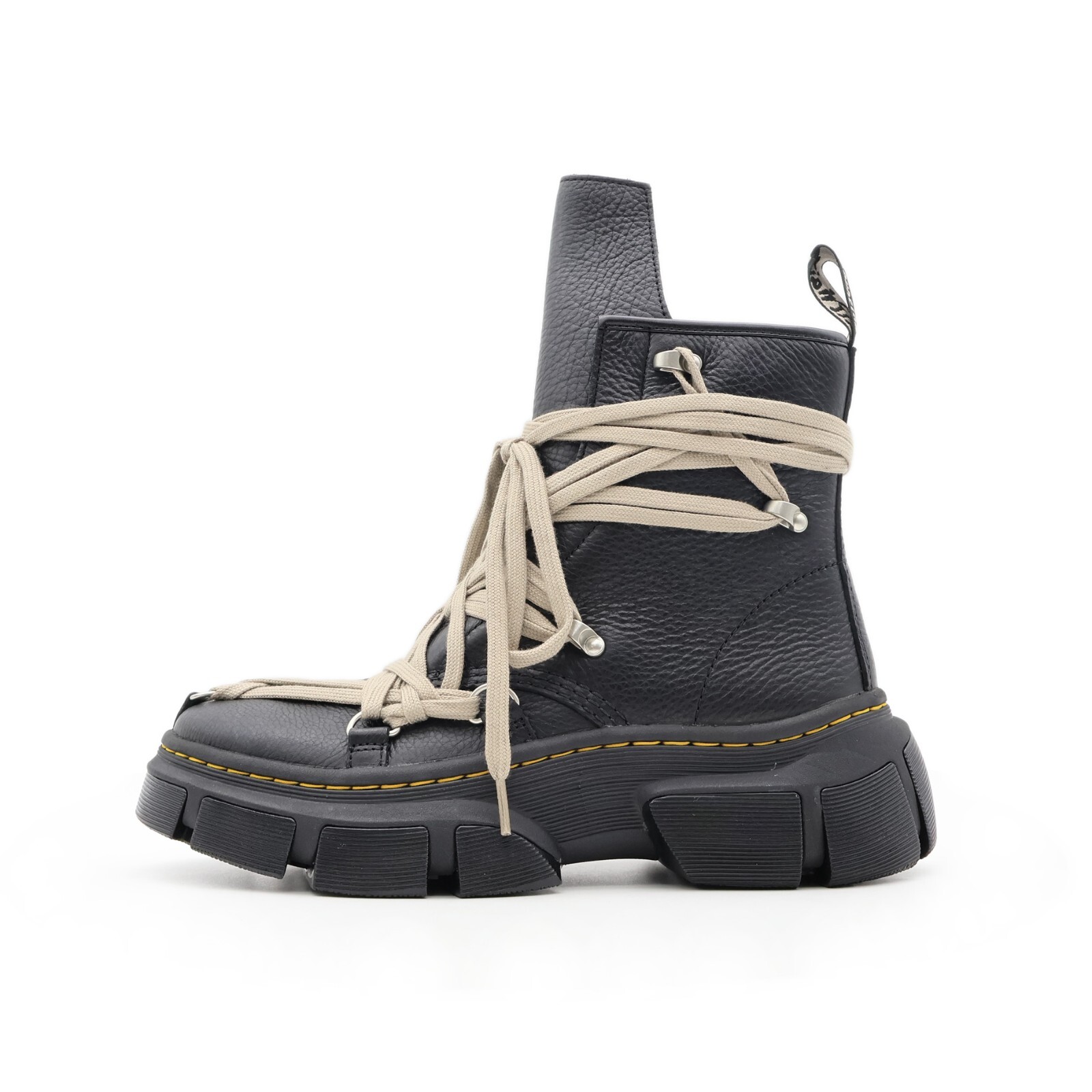 31752001 Rick Owens Dr. Martens 1460 DMXL Mega Lace Boot Black (Men's ...