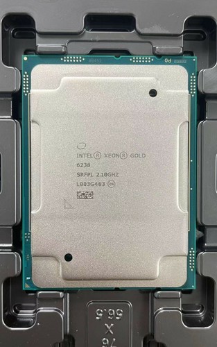Intel Xeon Gold 6238 cpu processor 22 core 2.1GHz 14 nanometer LGA 3647 ...