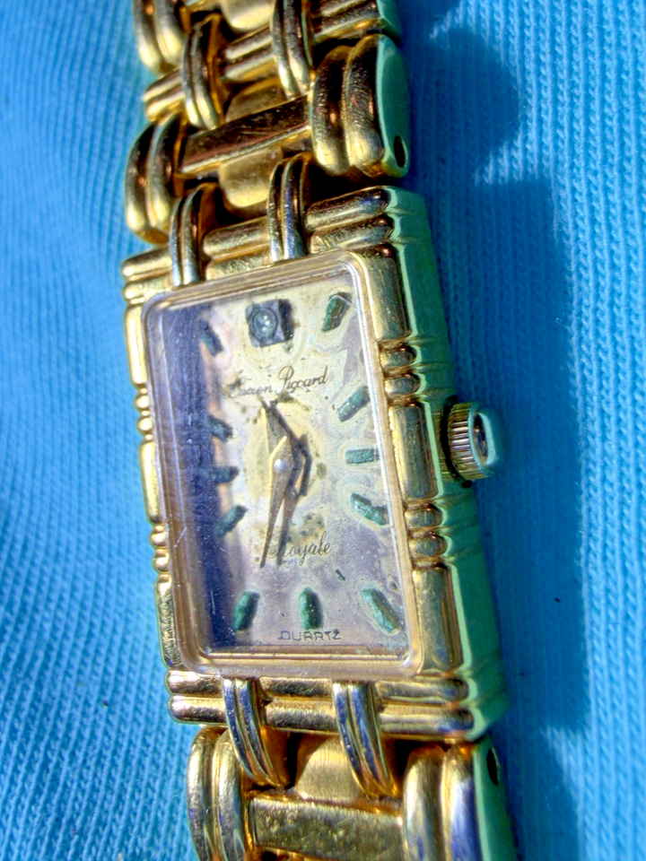 Vintage Lucien Piccard Royal Quartz Ladies Watch Parts or Repair Only ...