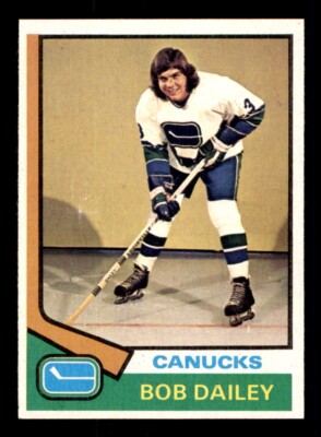 1974 Topps Hockey #240 Bob Dailey NM | eBay