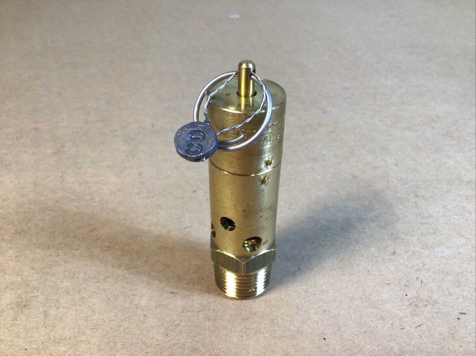 1/2" NPT 150 PSI Air Compressor Safety Relief Pressure Valve Tank Pop ...