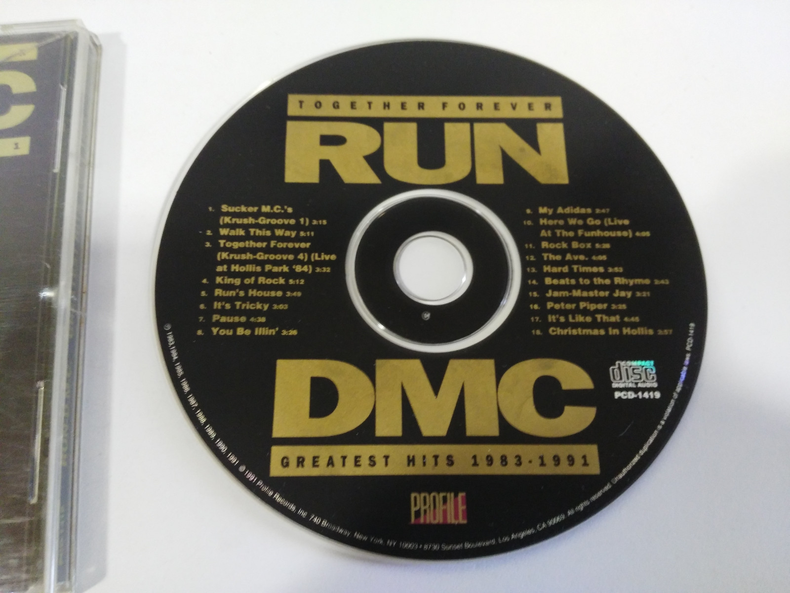 RUN-DMC TOGETHER FOREVER GREATEST HITS 1983-1991 - CD USA EDITION Am | eBay