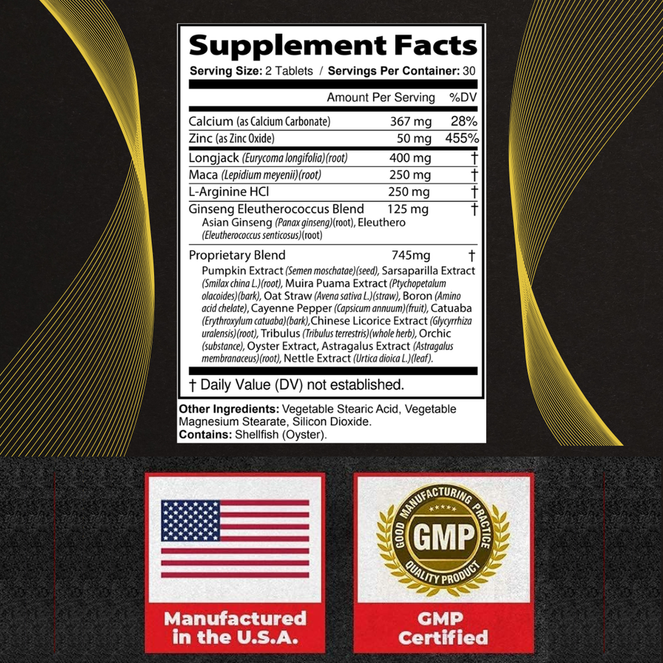 Max Virility Male Health Pills to Boost Stamina and Energy Levels - 60 ...