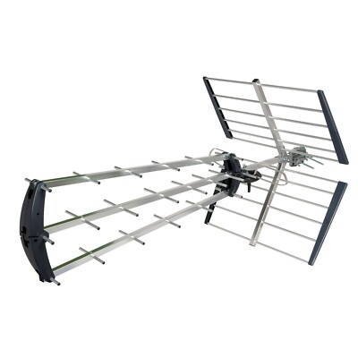 Labgear LAB450K Tri Boom Ultra High Gain TV Aerial Group K, 4G and 5G ...