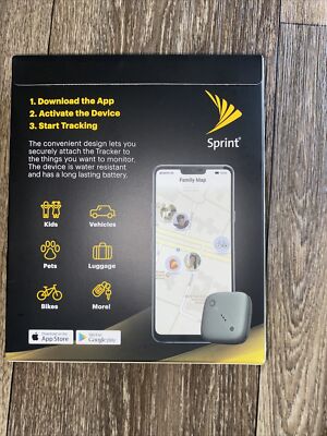 Sprint Tracker + Safe & Found - GPS Tracker - Apple Android Compatible ...