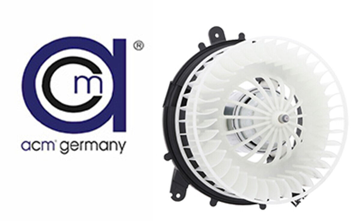 A/C Heater Blower Motor Assembly with Fan Cage for select Mercedes ...