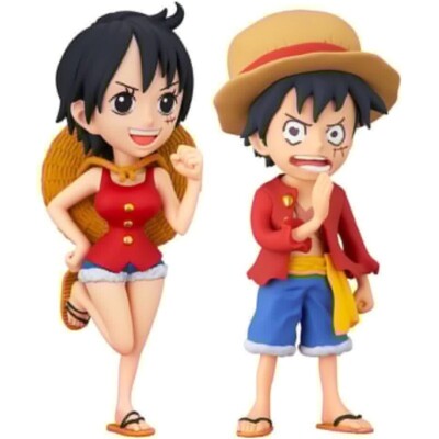 Weekly Jump One Piece World Collectable Figure Left Hand & Lady Salad ...